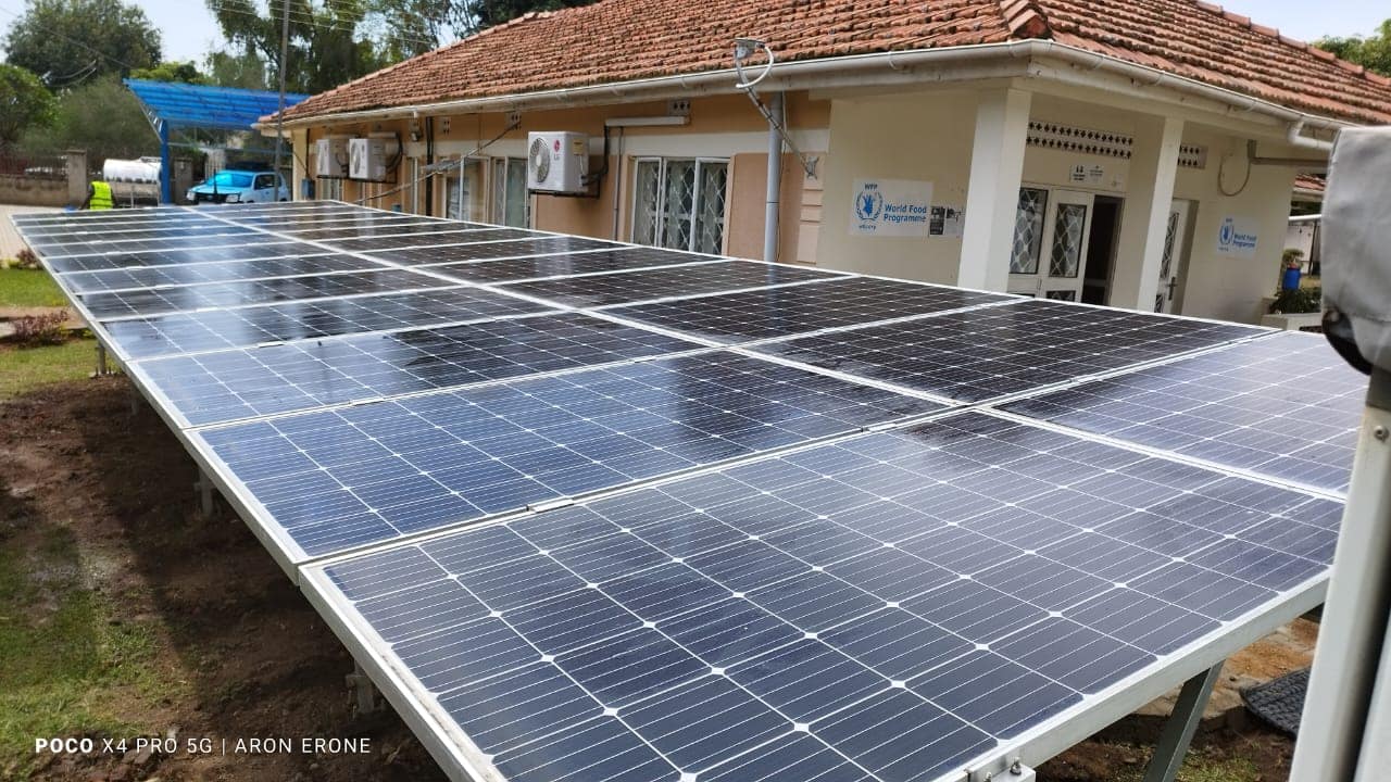 REPAIR & MAINTENANCE OF SOLAR SYSTEM AT WFP IN ARUA. - AptechAfrica